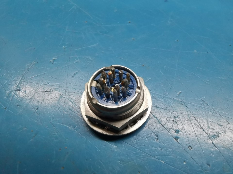 HP Agilent 12 pin Sensor Connector Front Panel Sensor Connector 12 Pin ...