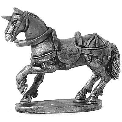 Medieval Horse Chanfron, Fancy Harness 28mm Metal Unpainted | eBay