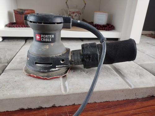 Porter Cable model 382 random orbital 5" hook and loop palm sander | eBay