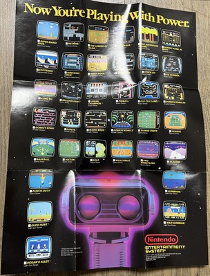 R.O.B. the Robot Now You're Playing With Power (Nintendo NES, 1985 ...