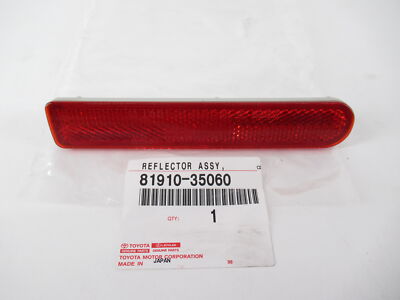 Genuine OEM Toyota 81910-35060 Rear Bumper Reflector 2007-2014 FJ ...
