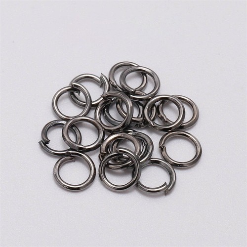 1000Pcs Strong Open Jump Rings Unsoldered Loop DIY Findings 4~8mm Pick ...