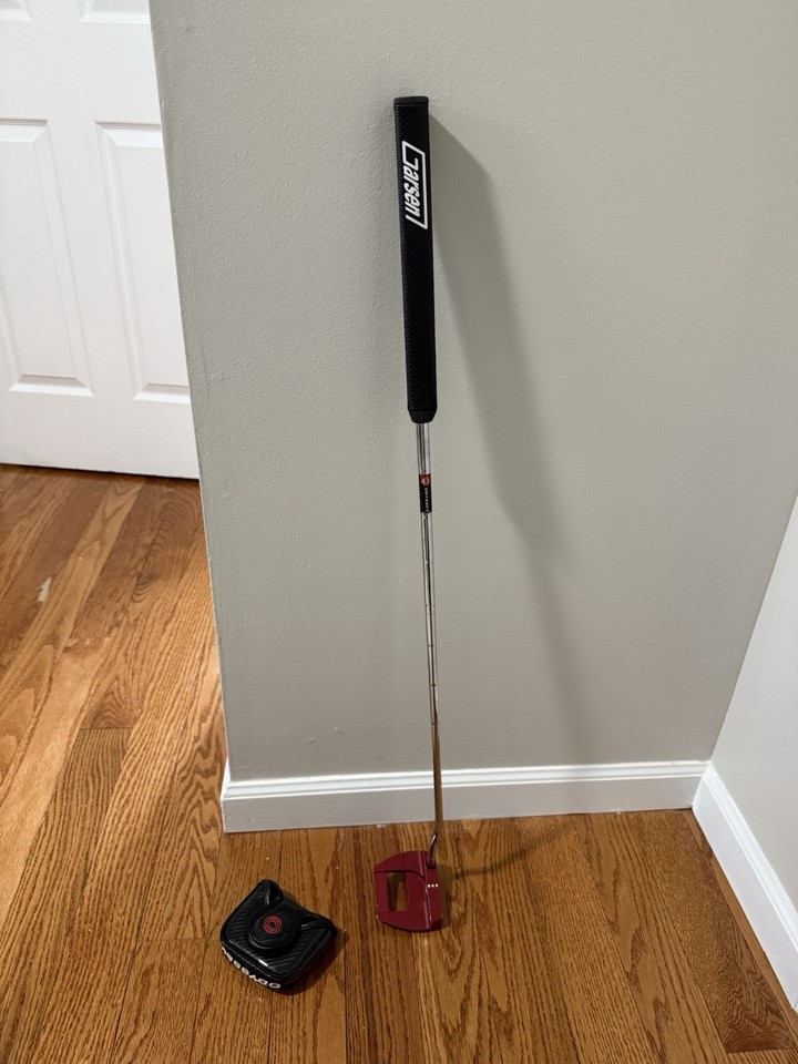 Odyssey O-Works Red Jailbird Mini 34" Putter Good | eBay