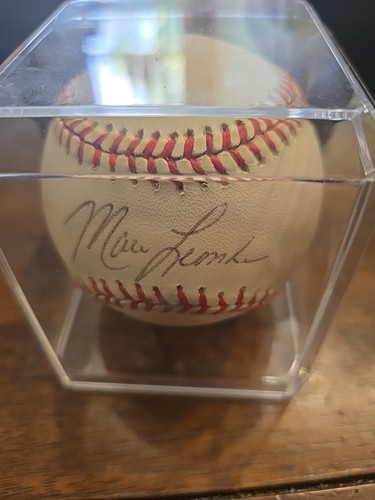Mark Lemke Autographed Baseball National League Signed Collectible | eBay