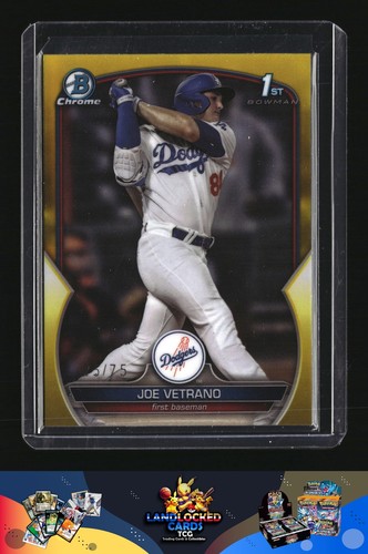 2023 Bowman Draft 1st Joe Vetrano /75 Refractor | eBay