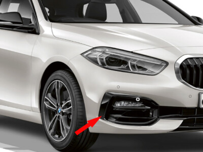 BMW 1 Series F40 Sport Line Front Bumper Side Grille & Trim - 2020> (JS ...