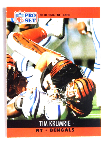 Tim Krumrie #466 Pro Set 1990 Football Card (Cincinnati Bengals) VG | eBay