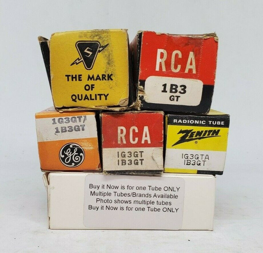 1B3GT NOS Tube USA Brand Vacuum Tube 1G3GTA 1Z7S CV1830 1B3 1G3GTA 1Ц7С ...