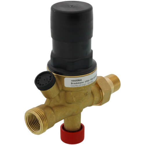 Resideo VF06-100-SUSUT 1/2 Inch Boiler Fill Valve Assembly 8-50 psi ...