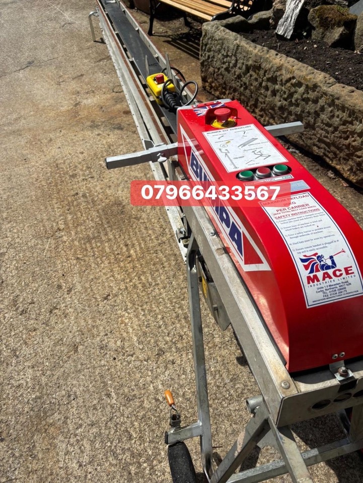 Bumpa Hoist 8 MTR Elecric Block Brick Roof Tile REFURBED ! | eBay UK