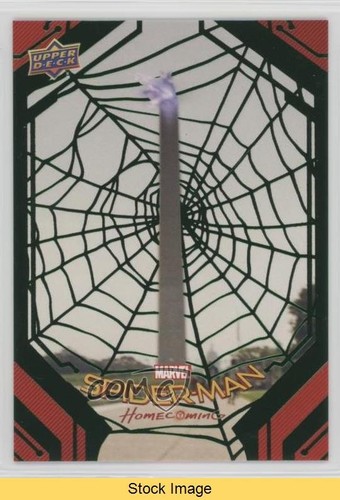2017 Marvel Spider-Man Homecoming Green Foil Washington Monument #49 ...