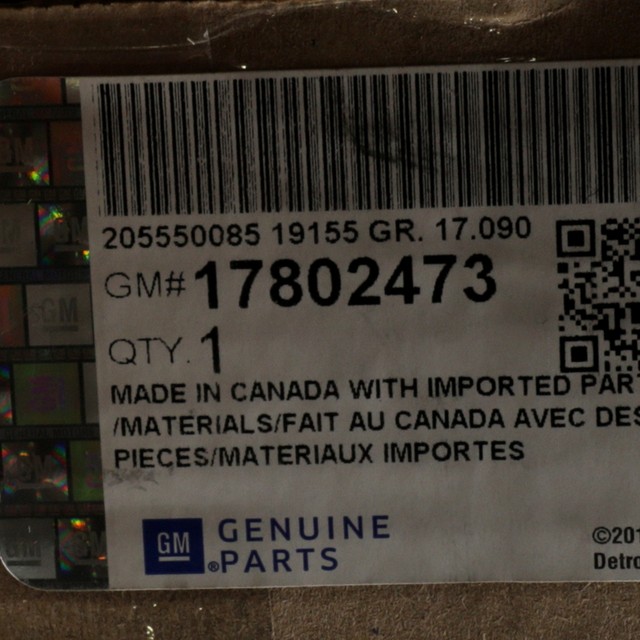 Genuine OEM GMC Sierra Bed Rail Protector 2007-2013 17802473 for sale ...