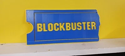 New Blue & Yellow Blockbuster Video Logo VHS | Grelly USA