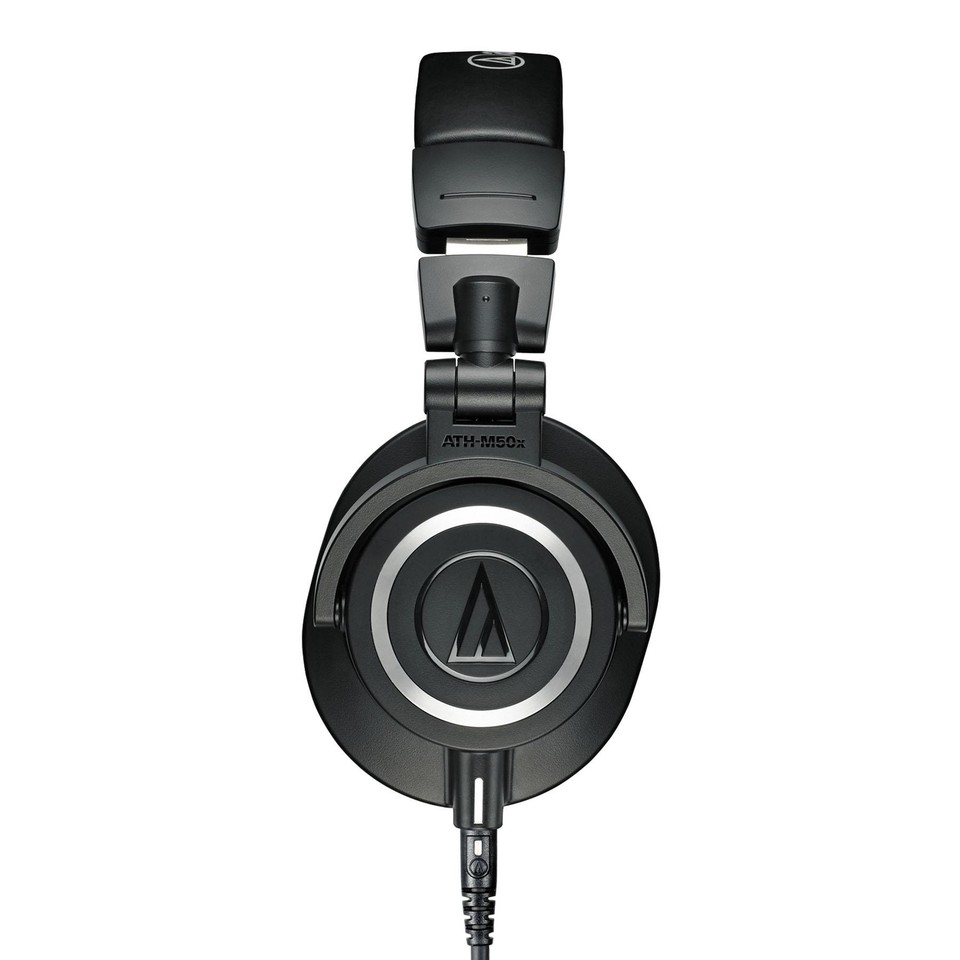 Audio-Technica ATH-M50x Over-Ear Closed-Back Studio Headphones ATHM50x ...