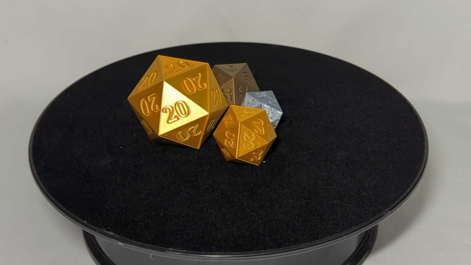 All 20's D20 for Critical Success x 20 D&D RPG Dice (Multiple Sizes and ...