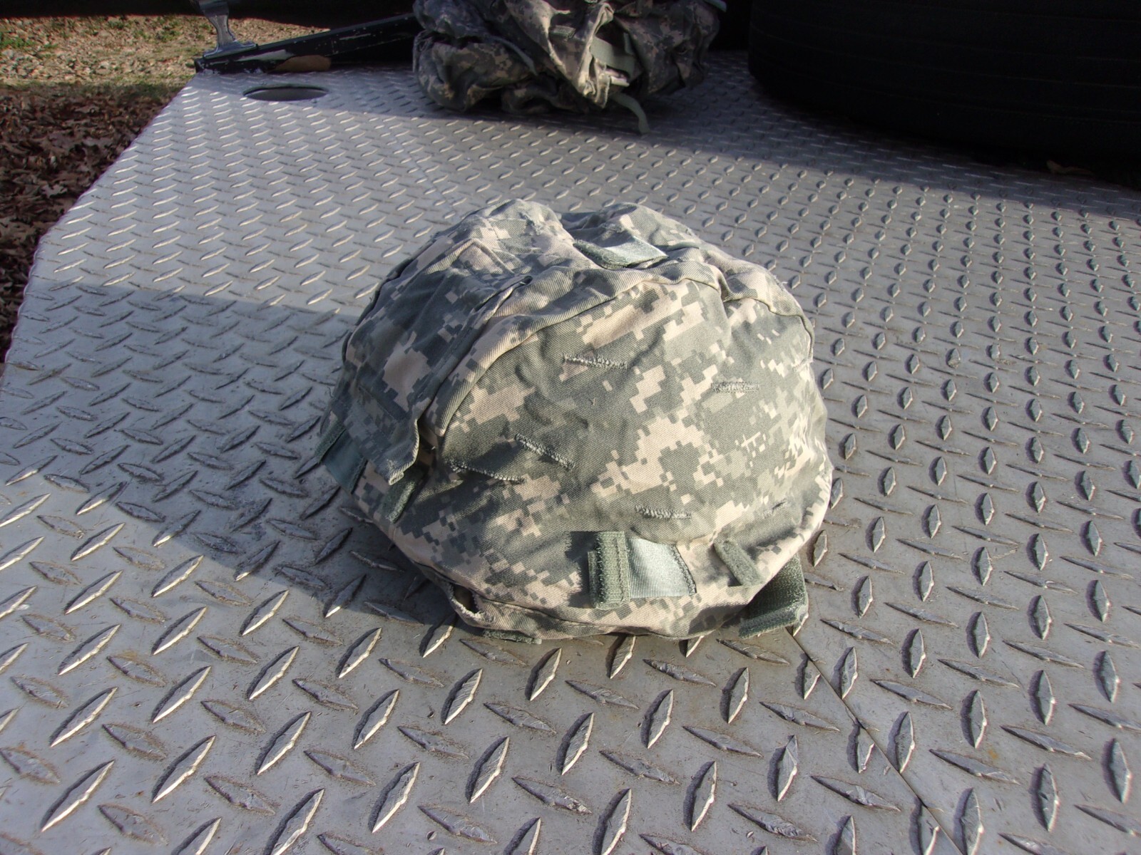 MILITARY SURPLUS ACH ADVANCED COMBAT HELMET COVER LARGE/X-LARGE ACU ...