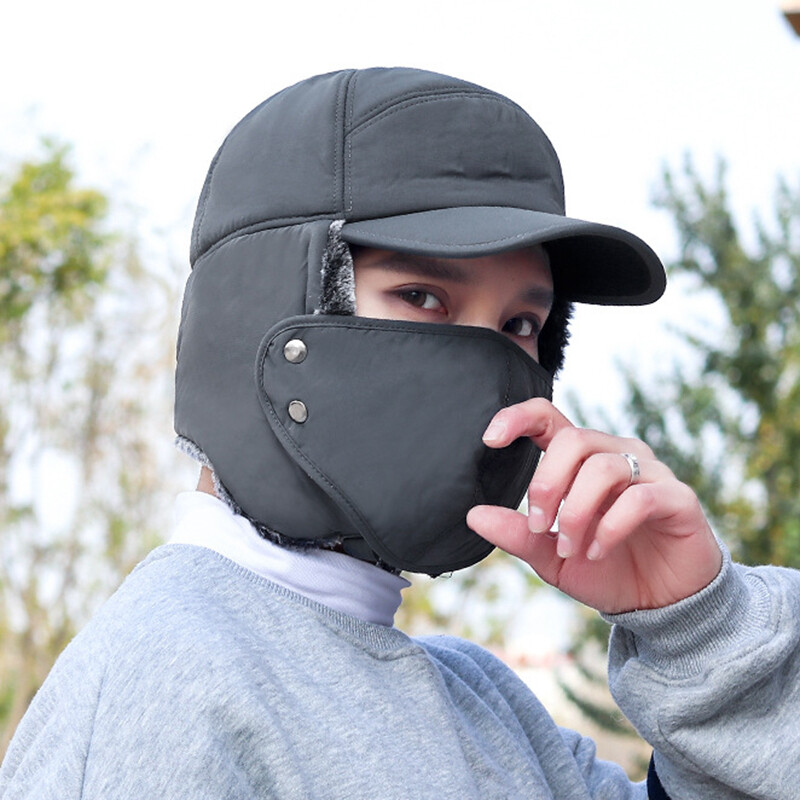 Cycling Cold-Proof Ear Outdoor Warm Caps Thickened Ear Warmer Winter ...