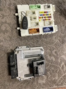 2017 ford focus rs ecu pcm key bcm body control module RFA complete set ...