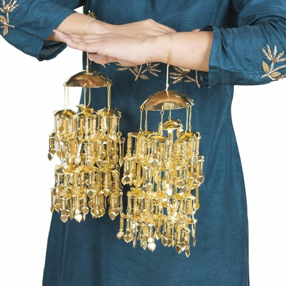 Beautiful Punjabi Bridal Traditional Kaleere/Kaleera/Kalire - Complete ...