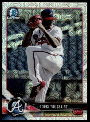 2018 Bowman BCP71 Touki Toussaint Atlanta Braves Baseball Card Mojo | eBay