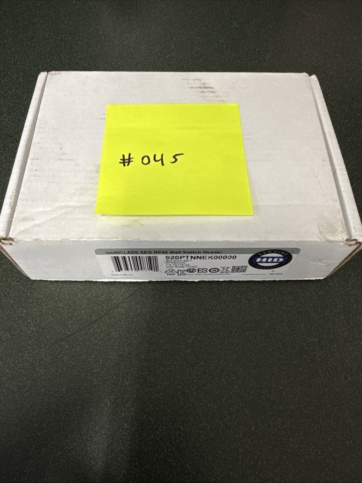 Brand New Unopened Box!HID MULTICLASS RP40 Wall Switch Reader ...