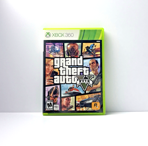 Grand Theft Auto V Microsoft Xbox 360 VGC Complete + Map Tested Free ...