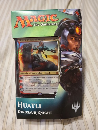 MTG Magic Huatli Dinosaur Knight Planeswalker Sealed Deck Ixalan | eBay