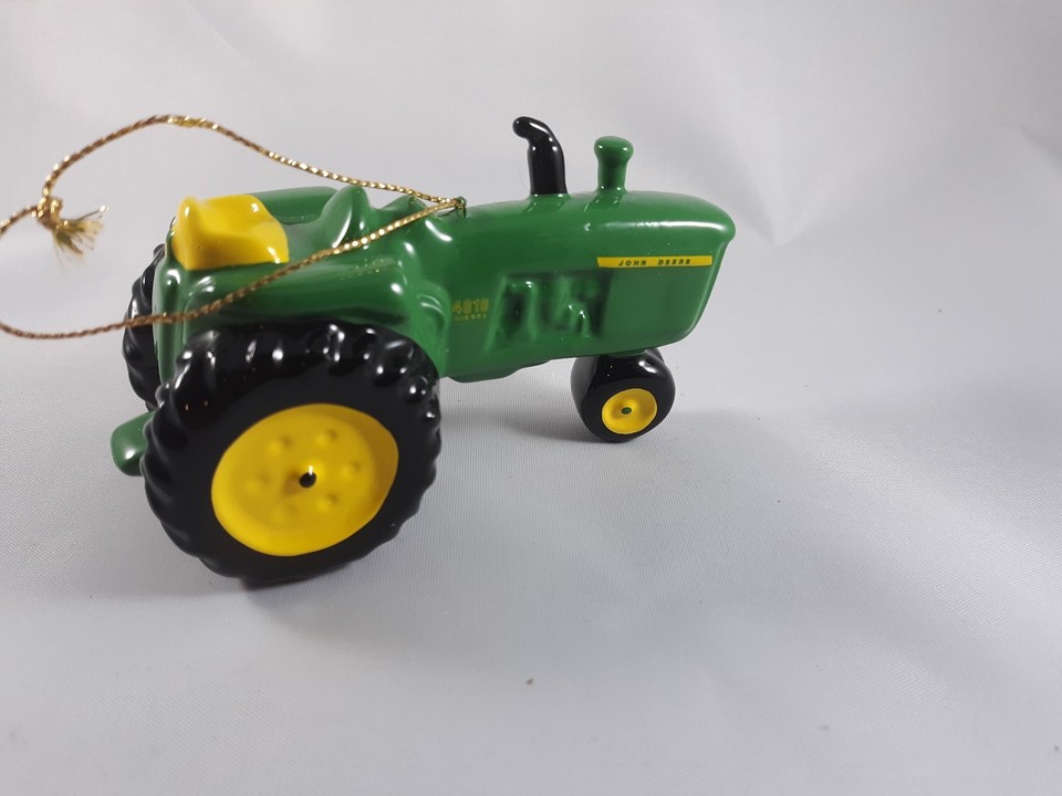 John Deere Christmas Holiday Tractor Ornament 4010 Diesel Official ...