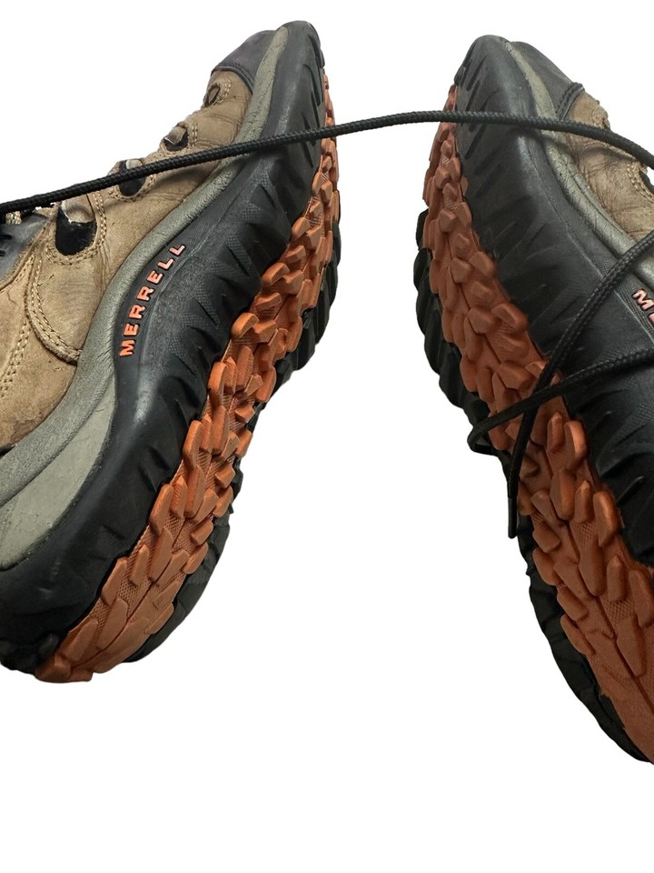 Merrell Reflex 4 Mid Waterproof Hiking Boots Smoke Tan Men's J184376C ...