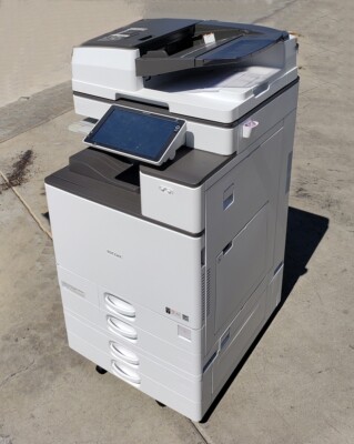Ricoh Aficio MP C3504 Color Laser Copier Printer Scanner 35 PPM Meter ...