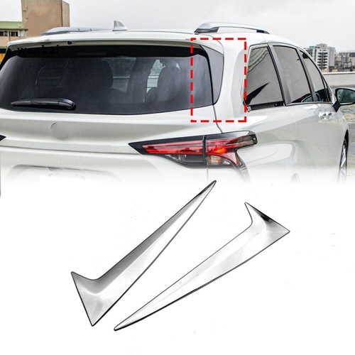 For 2021 2022 Toyota Sienna J ABS Chrome Rear Door Window Side Cover ...