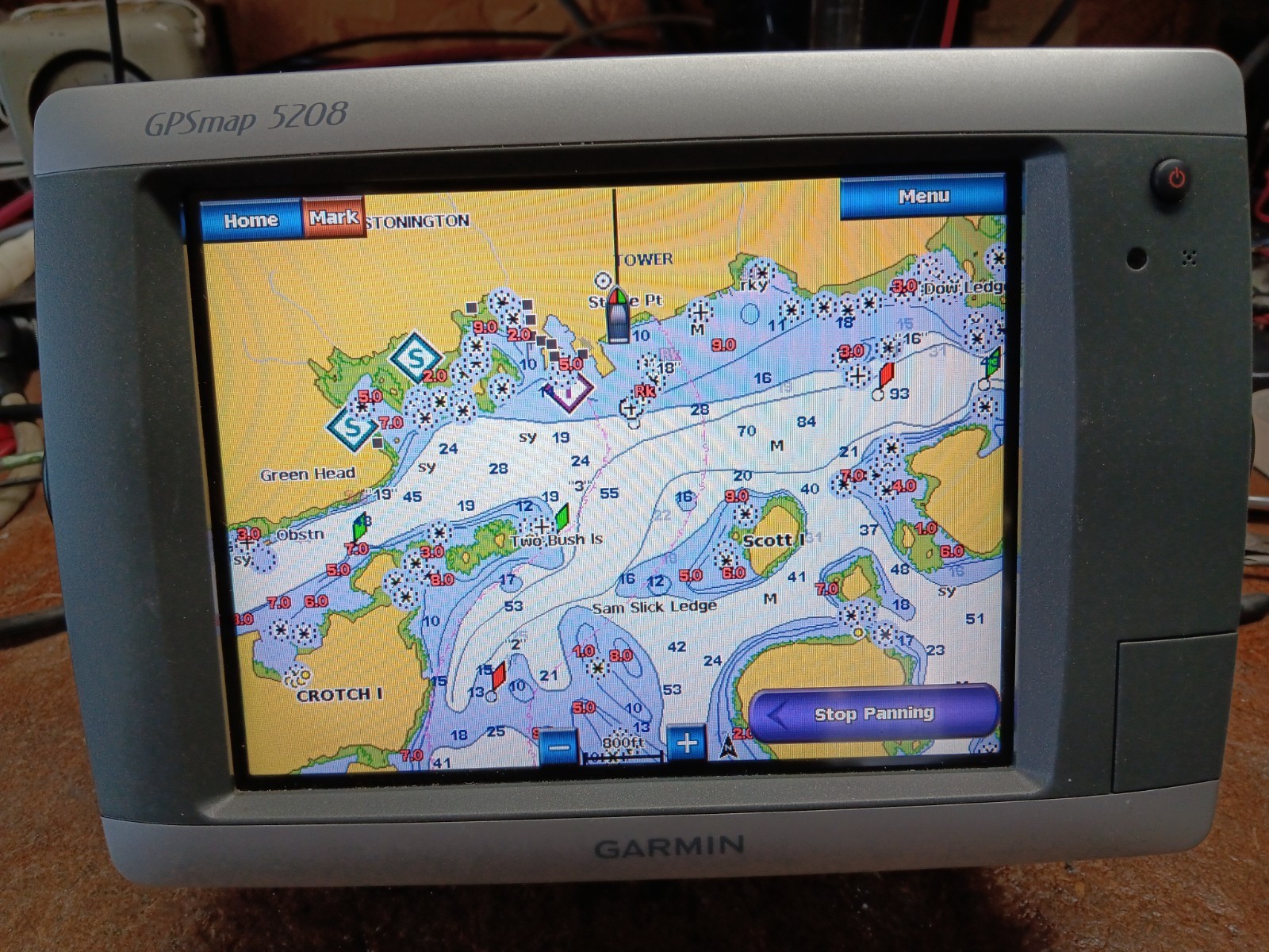 Garmin GPSmap 5208 8" marine chart plotter | eBay