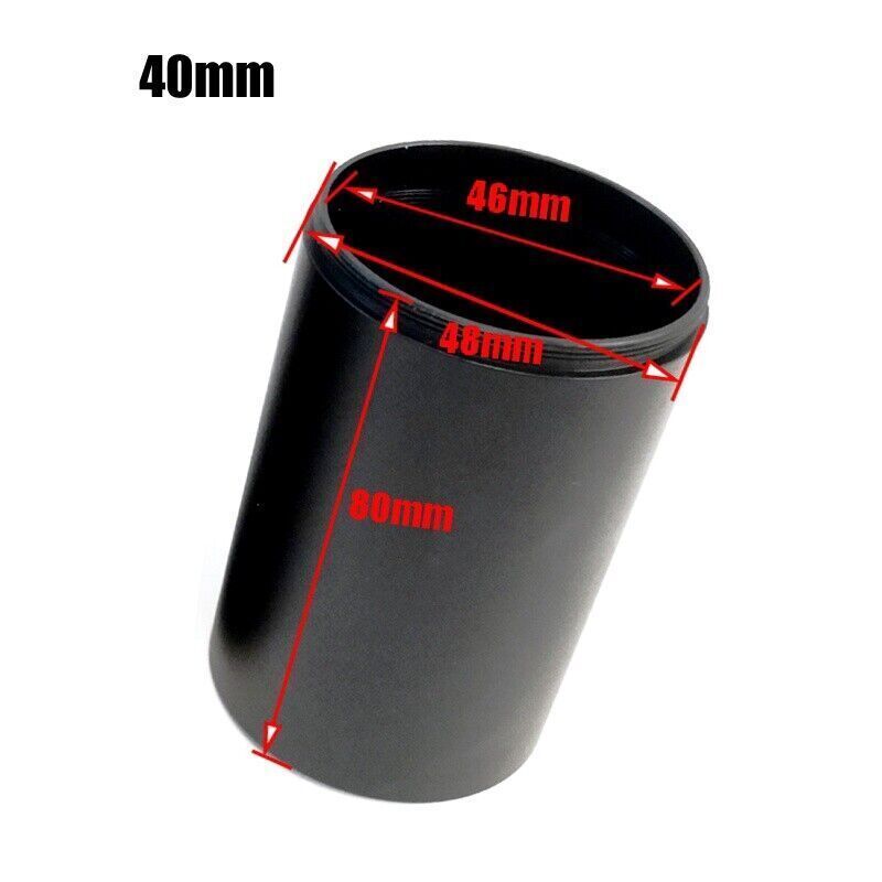 Scope Sun Shade Tube 40mm/50mm Objective Lens Scope Black | eBay