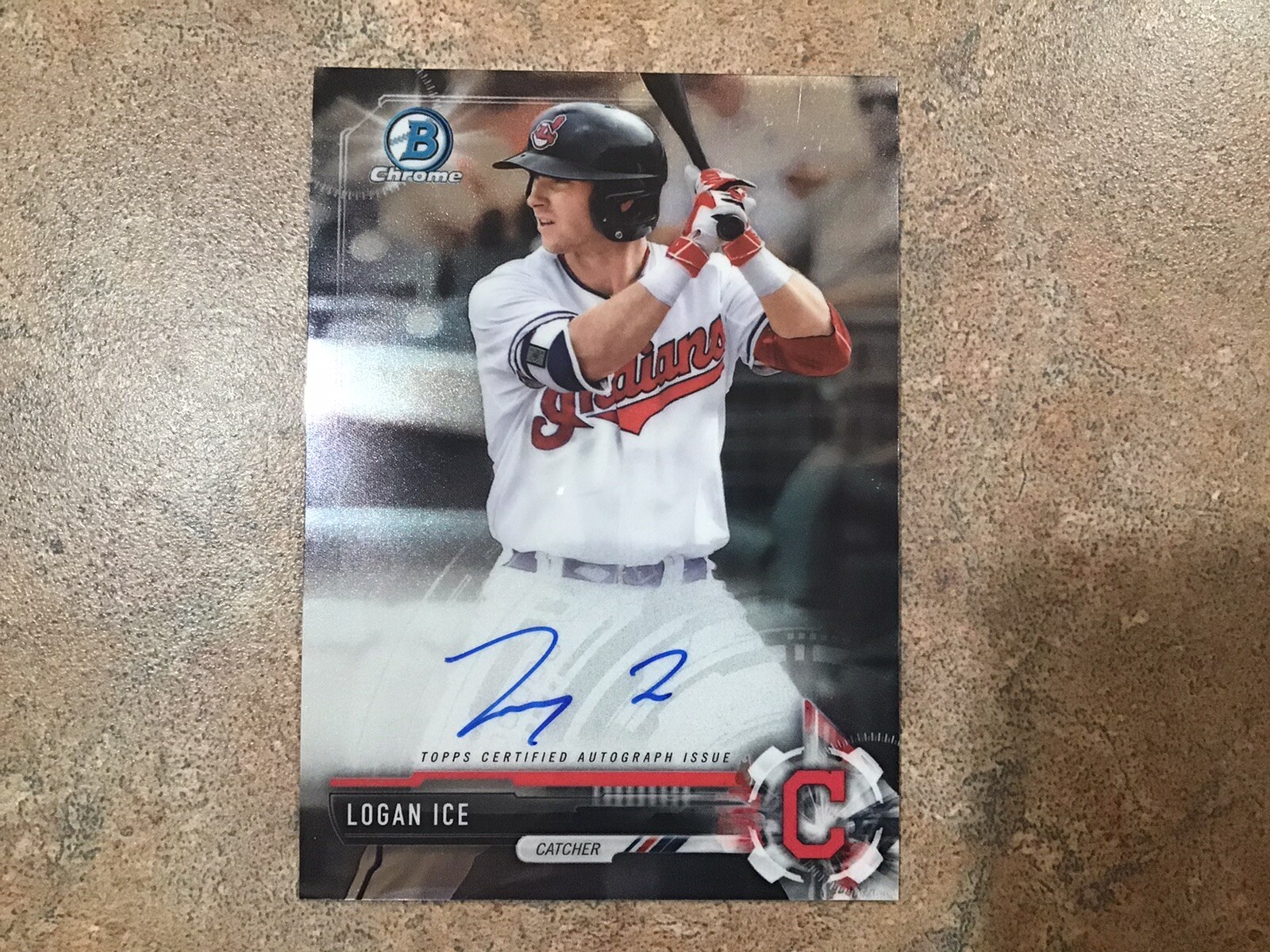 Logan Ice 2017 Bowman Chrome Auto Card | eBay