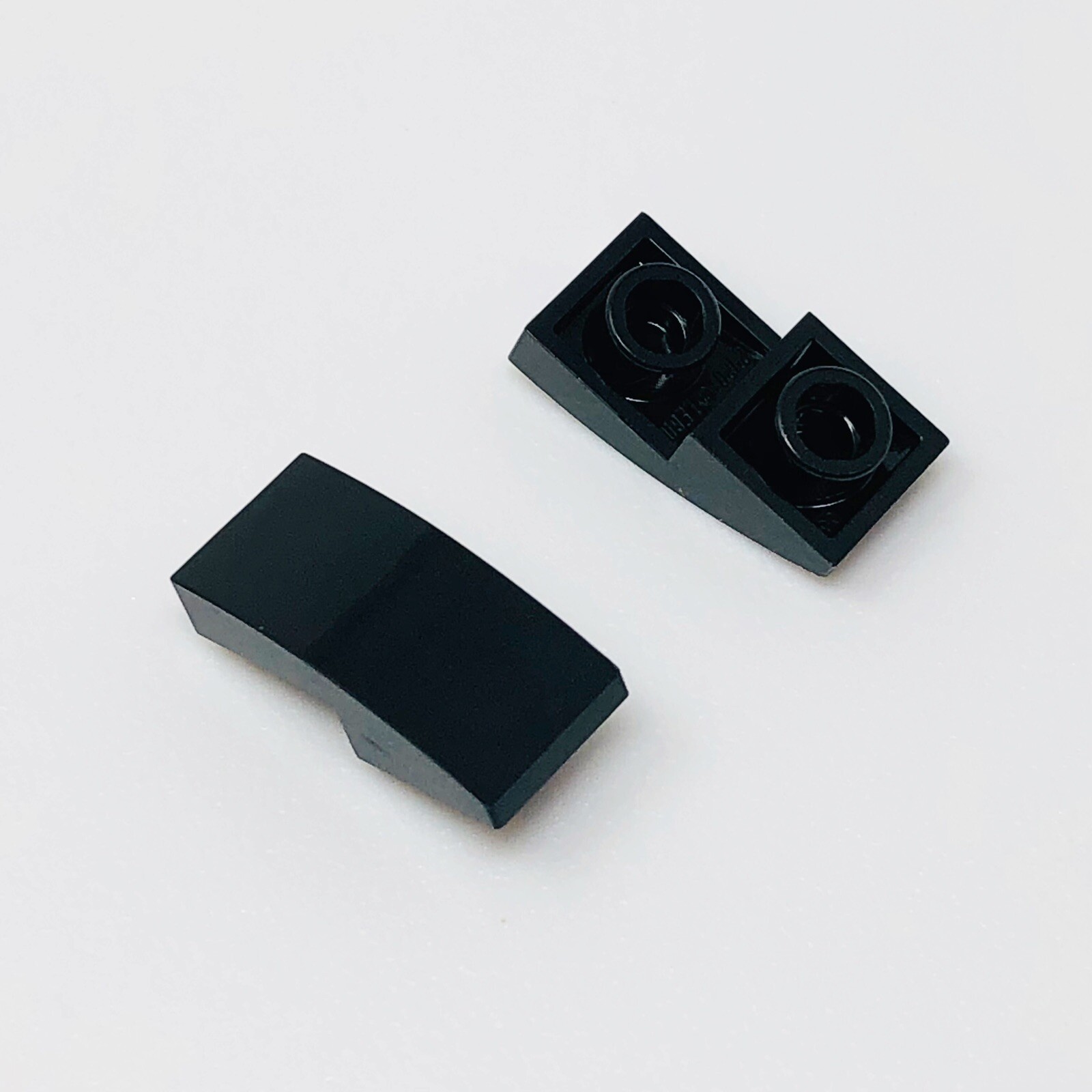 24201 LEGO Parts Slope Curved 2x1 Inverted BLACK (2) | eBay