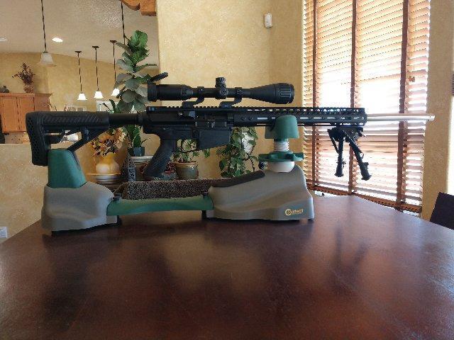 Ambidextrous Steady Rest Sighting In Firearms Rifles Pistol Shooting ...