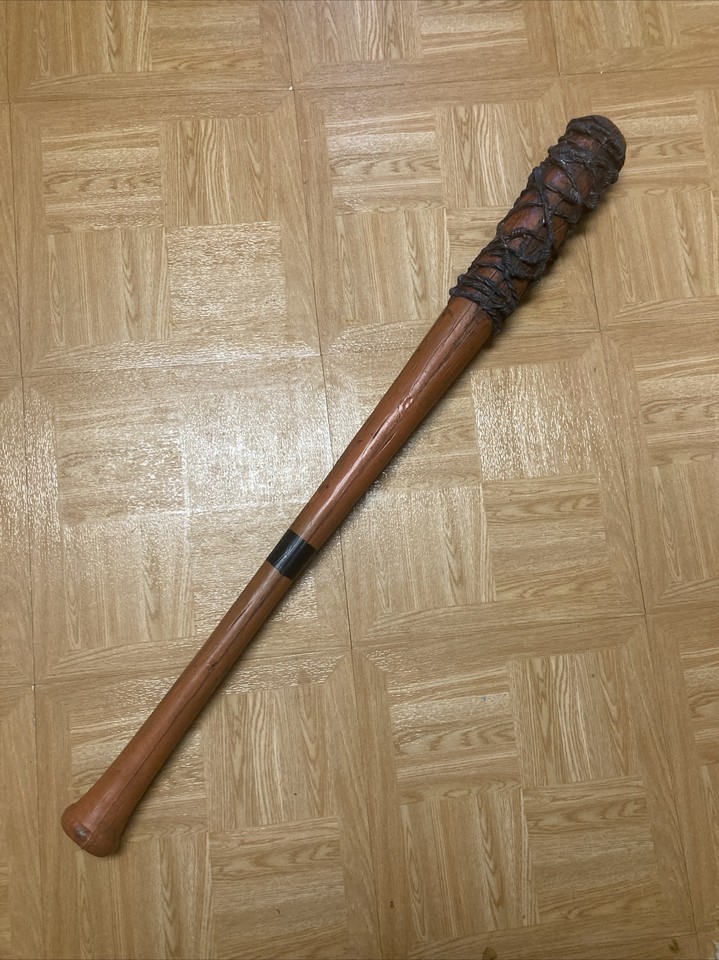 Lucile Baseball Bat The Walking Dead Prop Negan Costume Barbed Wire ...