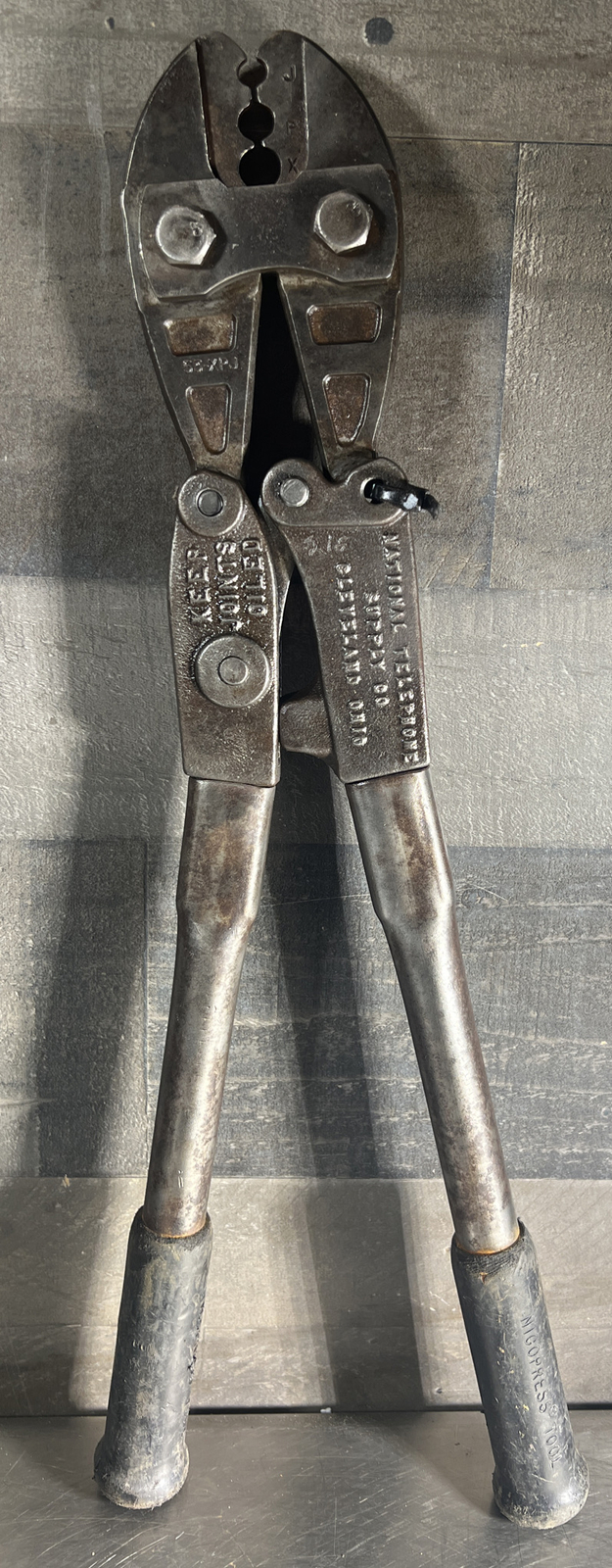 National Telephone Supply Co. Nicropress 53-XPJ Manual Swaging Tool. ID ...