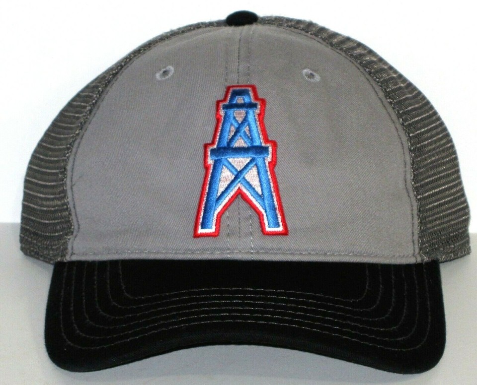 Houston Oilers Retro Snapback Cap 🏈Hat 🏈CLASSIC NFL PATCH/LOGO 🏈8 ...