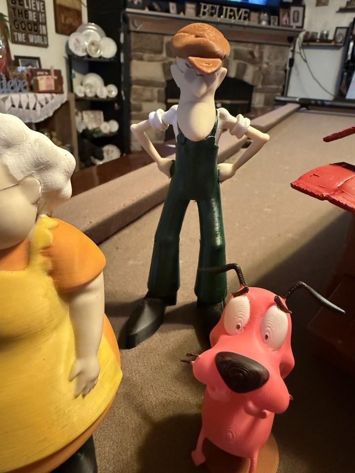 courage the cowardly dog Figure House Set | eBay