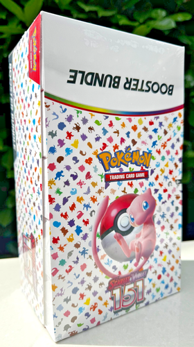 Pokémon 151 Booster Bundle Case Sealed + Protector Case - in-hand ...