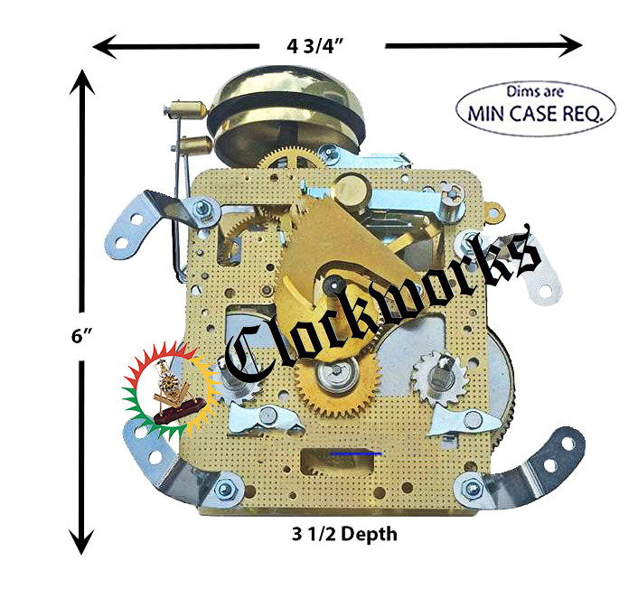 150-080 Hermle Clock Movement | eBay