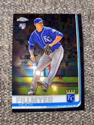 2019 Topps Chrome #97 Royals Heath Fillmore Rookie Baseball Card | eBay