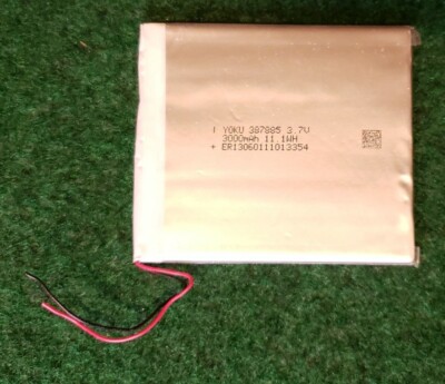 3.7v 3000 mAH yoku 387885 LI-POLY BATTERY FOR TABLETS. | eBay