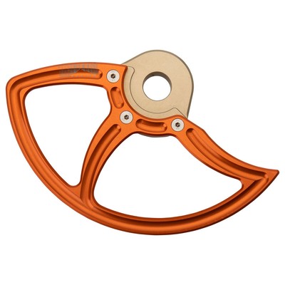 7602 Racing Front Disc Guard Orange For KTM 530 EXC-R 2008-2011 | eBay
