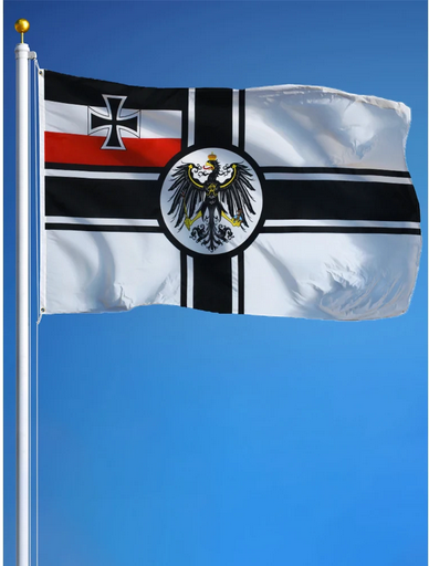 Reichskriegsflagge Fahne Kaiserreich Preußen Deutschland Weiß ...