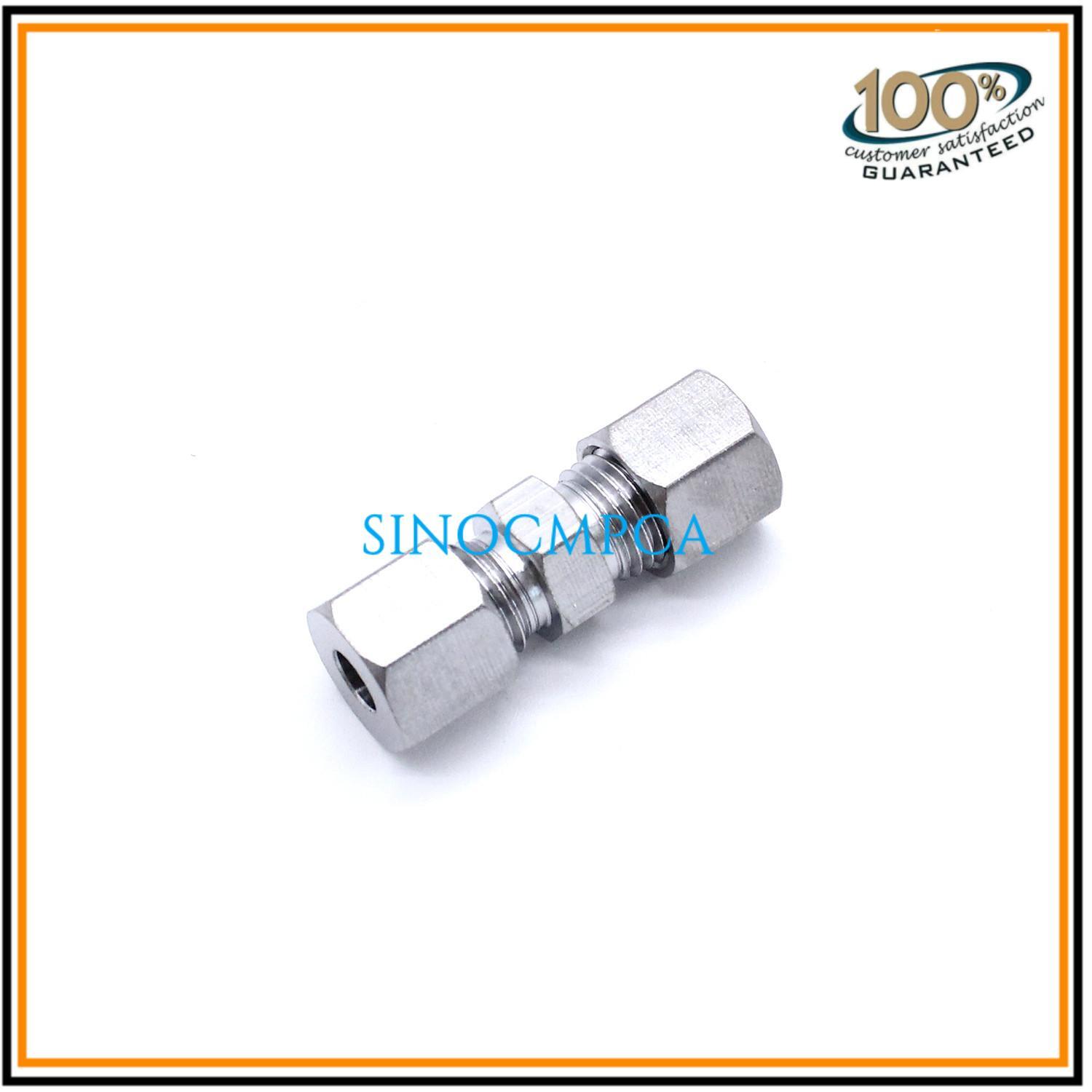 10pcs Brake Line Union Fitting Straight Compression Kits Connector 3/16 ...