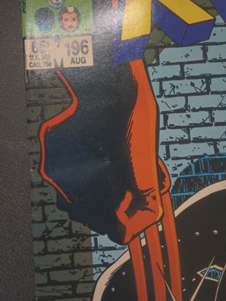 Uncanny X-Men #196 Rachel Summers Vs X-Men Fine+ Condition Secret Wars ...