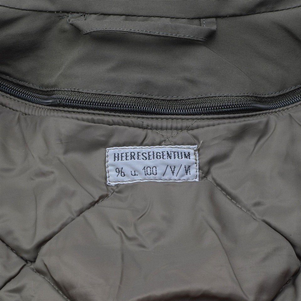Original Austrian military Gore-Tex parka w liner rain jacket casual ...