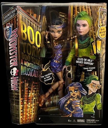 Monster High Boo York Comet Crossed Cleo de Nile Deuce Gorgon 2 Pack ...